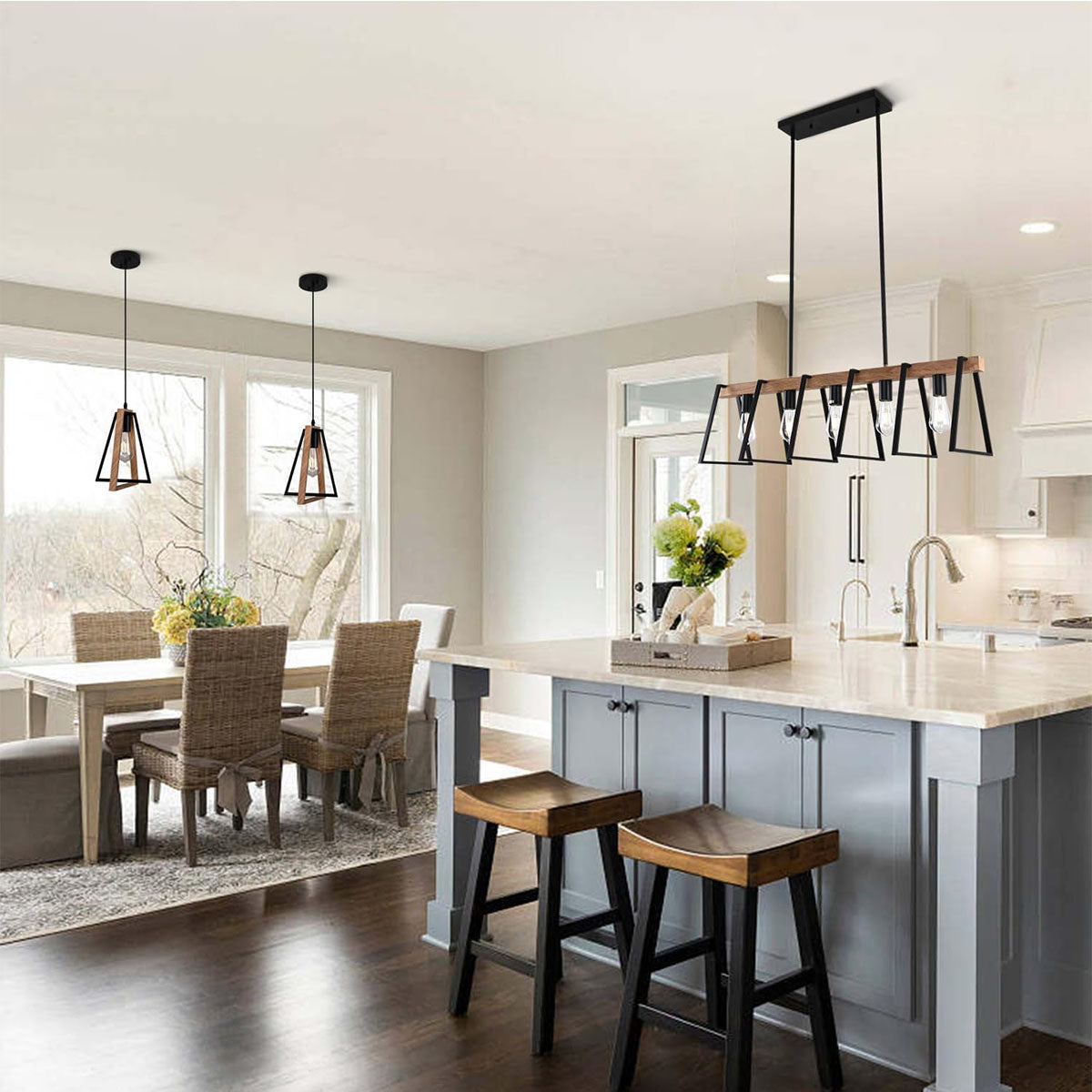 5 Pendant Light Ideas to Elevate Your Modern Kitchen's Style – KCO Home - Chandeliers & Pendant ...